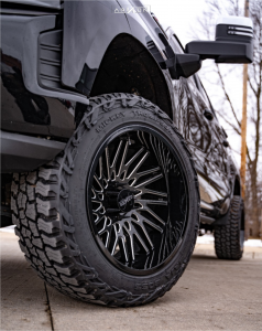 2021 Chevrolet Silverado 1500 Wheel Offset Aggressive > 1" Outside ...