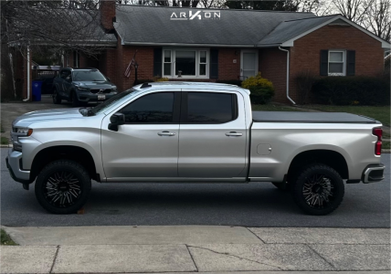 2020 Chevrolet Silverado 1500 Wheel Offset Super Aggressive 3"-5 ...
