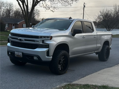 2020 Chevrolet Silverado 1500 Wheel Offset Super Aggressive 3"-5 ...