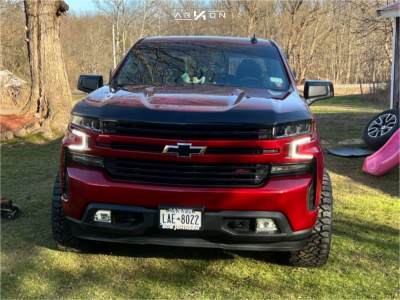 2022 Chevrolet Silverado 1500 Wheel Offset Aggressive > 1" Outside ...