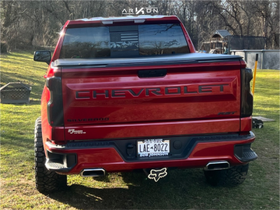 2022 Chevrolet Silverado 1500 Wheel Offset Aggressive > 1" Outside ...