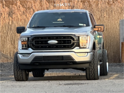 2021 Ford F-150 Wheel Offset Super Aggressive 3"-5" Leveling Kit ...