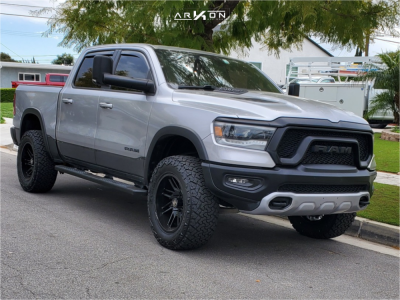 2020 Ram 1500 Wheel Offset Aggressive > 1" Outside Fender Suspension ...