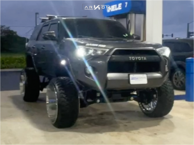 2022 Toyota 4Runner Wheel Offset Hella Stance >5" Suspension Lift 10 ...