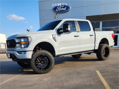 2023 Ford F-150 Wheel Offset Super Aggressive 3"-5" Suspension Lift 6 ...