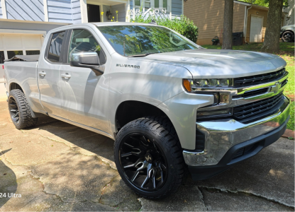 2020 Chevrolet Silverado 1500 Wheel Offset Super Aggressive 3"-5 ...