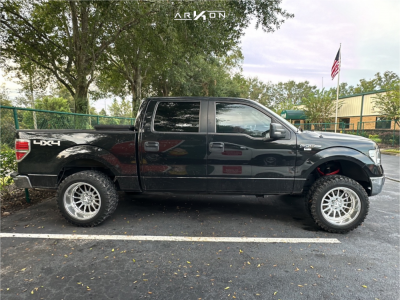 2013 Ford F-150 Wheel Offset Super Aggressive 3"-5" Suspension Lift 3 ...