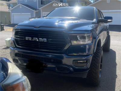 2020 Ram 1500 Wheel Offset Aggressive > 1" Outside Fender Suspension ...