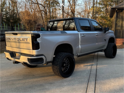 2021 Chevrolet Silverado 1500 Wheel Offset Aggressive > 1" Outside ...