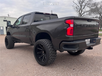 2021 Chevrolet Silverado 1500 Wheel Offset Aggressive > 1" Outside ...