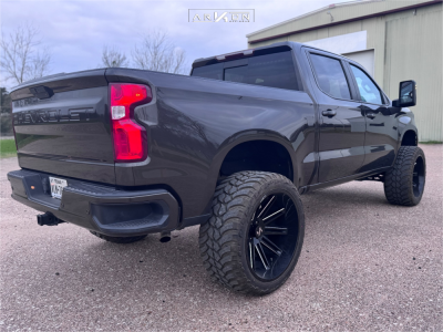 2021 Chevrolet Silverado 1500 Wheel Offset Aggressive > 1" Outside ...