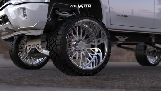 2024 Chevrolet Silverado 2500 HD Wheel Offset Super Aggressive 3"-5 ...