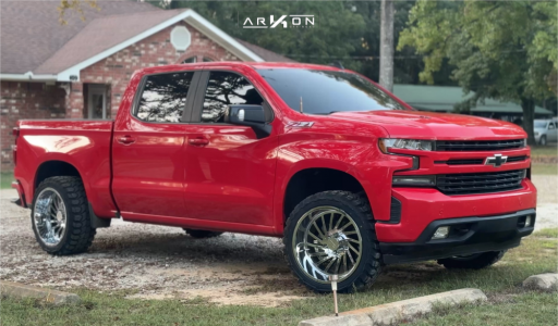 2022 Chevrolet Silverado 1500 LTD Wheel Offset Super Aggressive 3"-5 ...