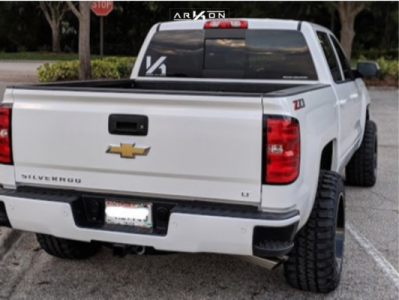 2018 Chevrolet Silverado 1500 Wheel Offset Super Aggressive 3"-5 ...