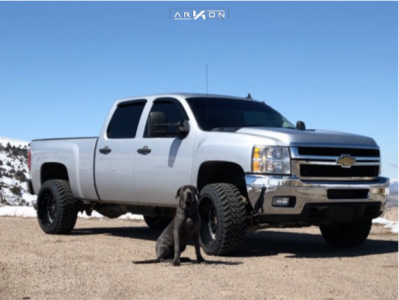 2013 Chevrolet Silverado 3500 HD Wheel Offset Super Aggressive 3"-5 ...