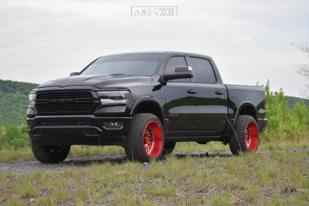 2019 Ram 1500 Wheel Offset Aggressive > 1" Outside Fender Leveling Kit ...