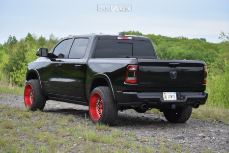 2019 Ram 1500 Wheel Offset Aggressive > 1" Outside Fender Leveling Kit ...
