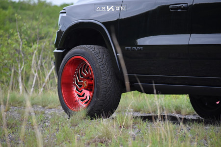 2019 Ram 1500 Wheel Offset Aggressive > 1" Outside Fender Leveling Kit ...