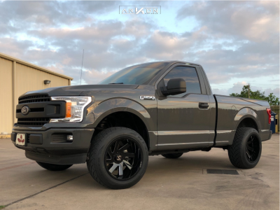 2018 Ford F-150 Wheel Offset Super Aggressive 3"-5" Leveling Kit ...