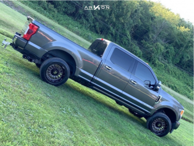 2017 Ford F-250 Super Duty Wheel Offset Super Aggressive 3"-5" Level 2 ...