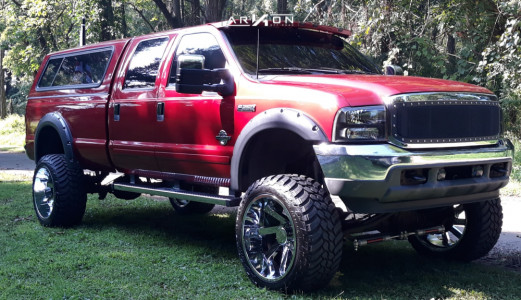 2001 Ford F-350 Super Duty Wheel Offset Super Aggressive 3"-5 ...