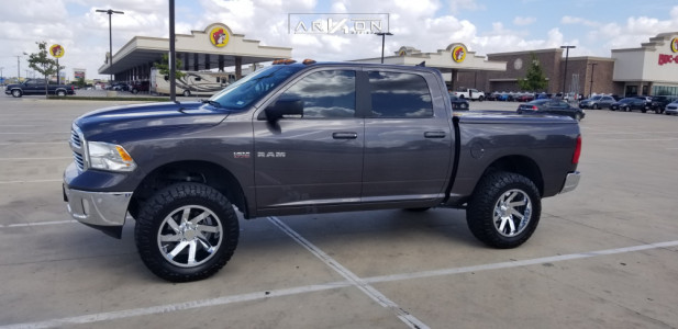 2019 Ram 1500 Classic Wheel Offset Aggressive > 1" Outside Fender ...