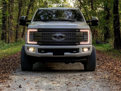 2017 Ford F-250 Super Duty Wheel Offset Super Aggressive 3"-5" Leveling ...