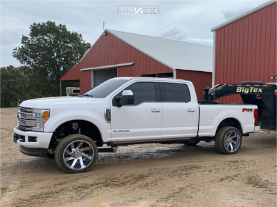 2017 Ford F-250 Super Duty Wheel Offset Super Aggressive 3"-5" Leveling ...
