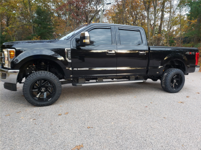 2019 Ford F-350 Super Duty Wheel Offset Super Aggressive 3"-5" Leveling ...