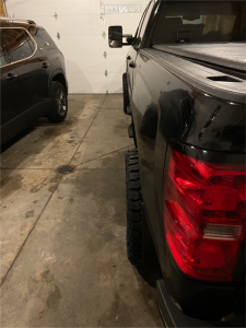 2016 Chevrolet Silverado 2500 HD Wheel Offset Aggressive > 1" Outside ...