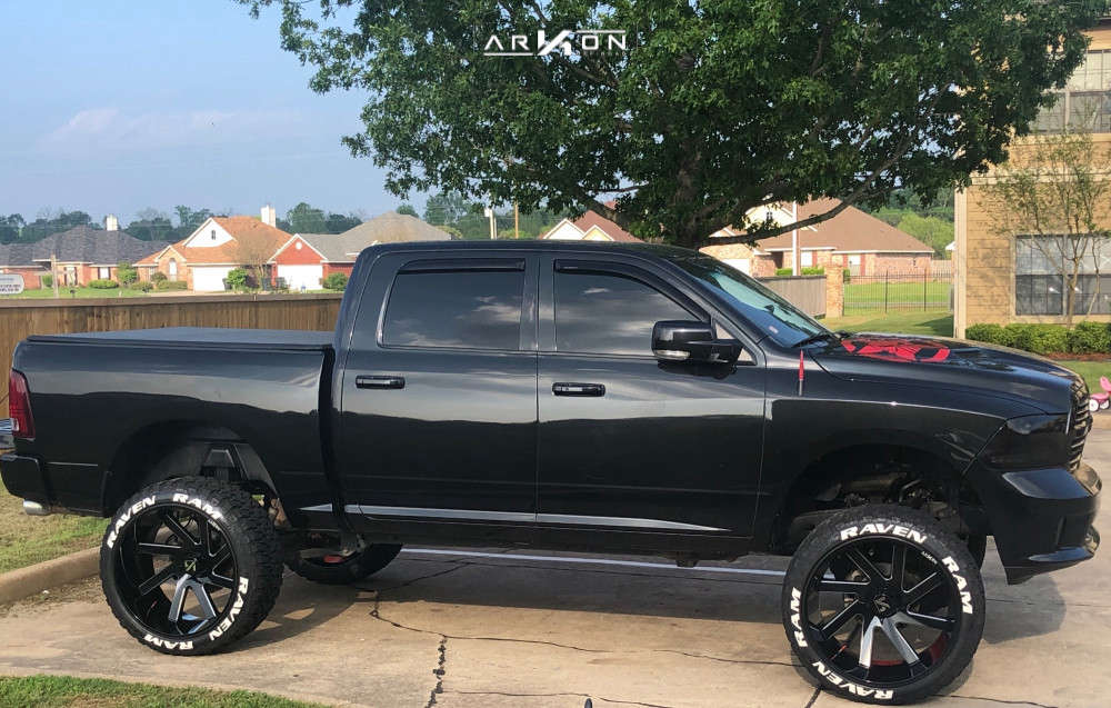 2015 Ram 1500 Wheel Offset Super Aggressive 3"-5" Suspension Lift 6 ...