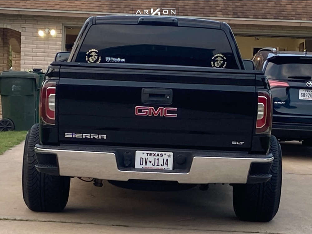 2018 GMC Sierra 1500 Wheel Offset Super Aggressive 3"-5" Level 2" Drop ...