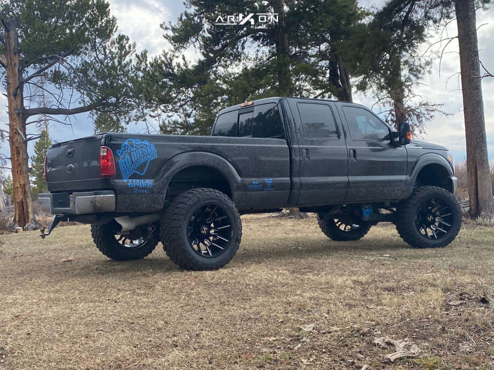 2012 Ford F-350 Super Duty Wheel Offset Super Aggressive 3"-5 ...