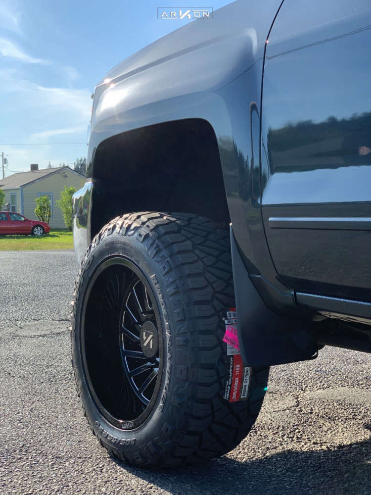 2018 Chevrolet Silverado 2500 HD Wheel Offset Super Aggressive 3"-5 ...