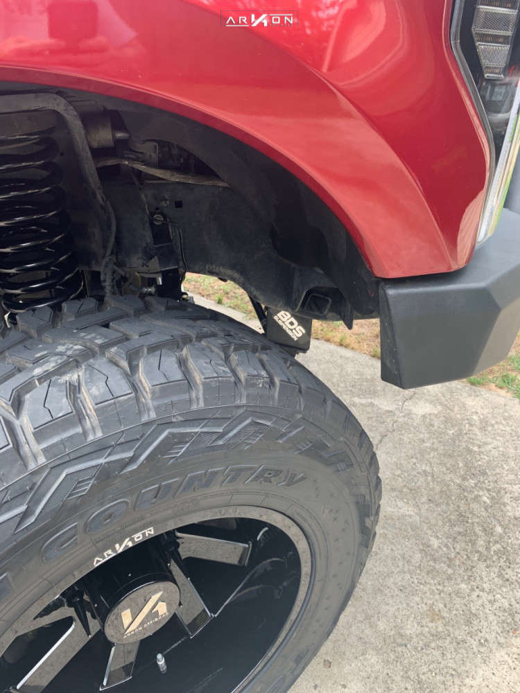 2017 Ford F-250 Super Duty Wheel Offset Super Aggressive 3"-5 ...