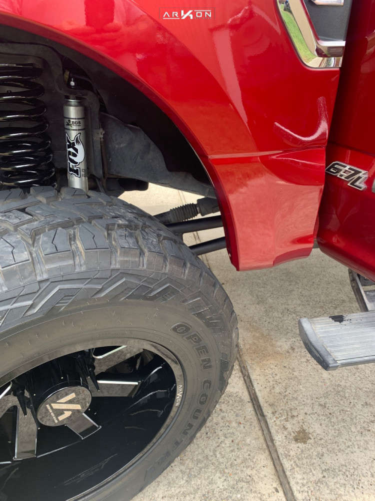 2017 Ford F-250 Super Duty Wheel Offset Super Aggressive 3"-5 ...