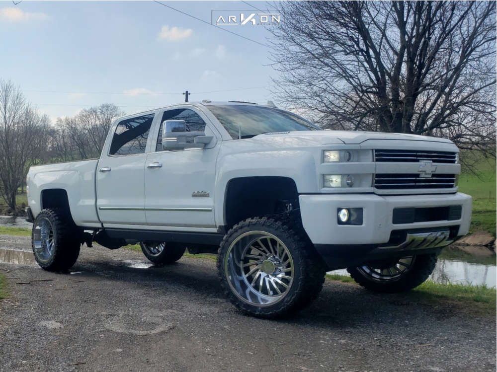 2016 Chevrolet Silverado 2500 HD Wheel Offset Super Aggressive 3"-5 ...