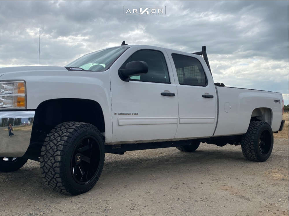 2009 Chevrolet Silverado 2500 HD Wheel Offset Super Aggressive 3"-5 ...