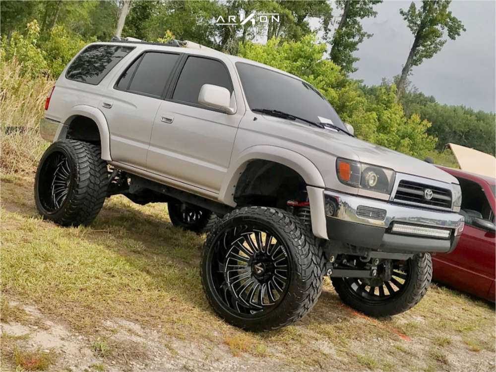 1997 Toyota 4Runner Wheel Offset Super Aggressive 3"-5" Suspension Lift ...