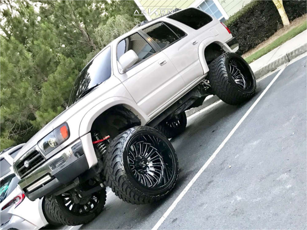 1997 Toyota 4Runner Wheel Offset Super Aggressive 3"-5" Suspension Lift ...