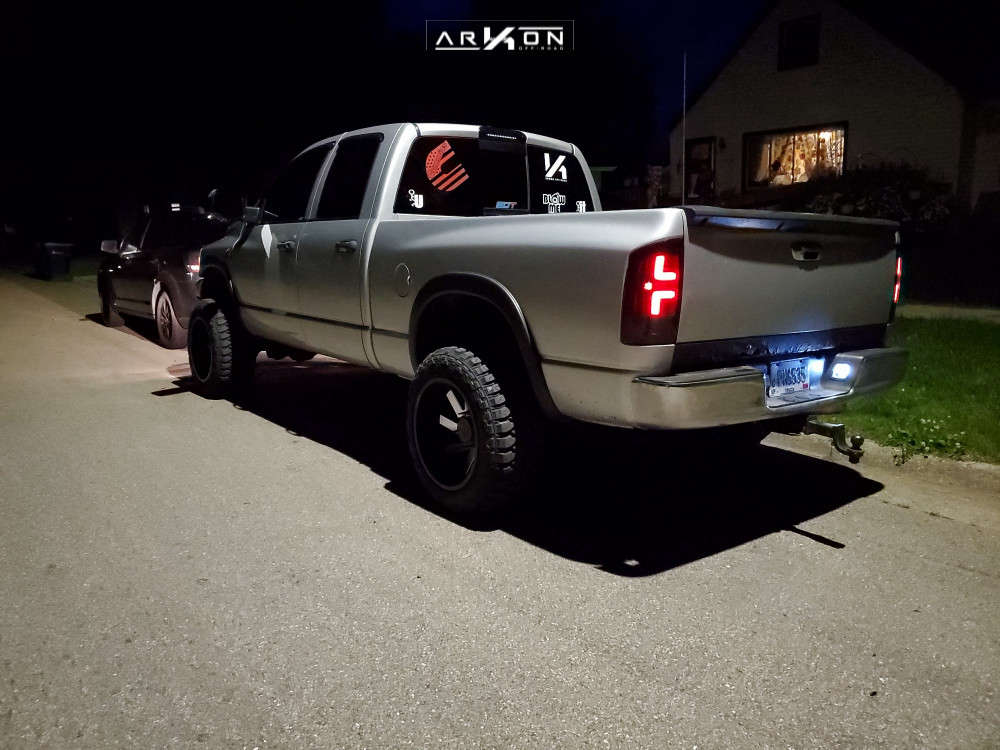 2008 Dodge Ram 3500 Wheel Offset Hella Stance >5" Leveling Kit ...