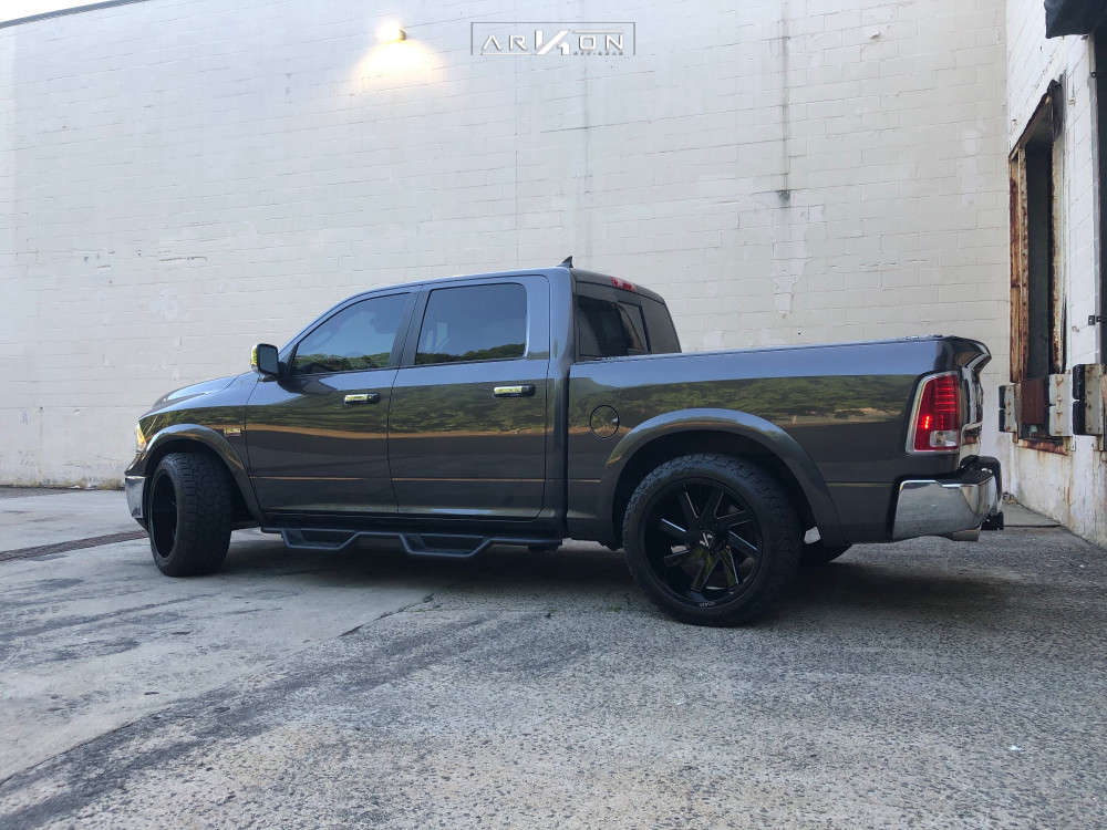2016 Dodge Ram 1500 Wheel Offset Aggressive > 1" Outside Fender Level 2 ...