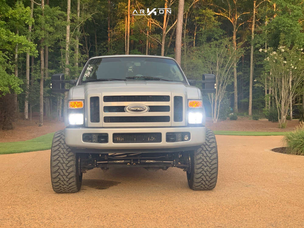 2008 Ford F-250 Super Duty Wheel Offset Super Aggressive 3"-5 ...