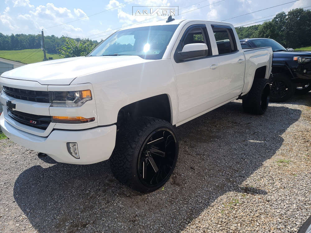 2016 Chevrolet Silverado 1500 Wheel Offset Super Aggressive 3"-5 ...