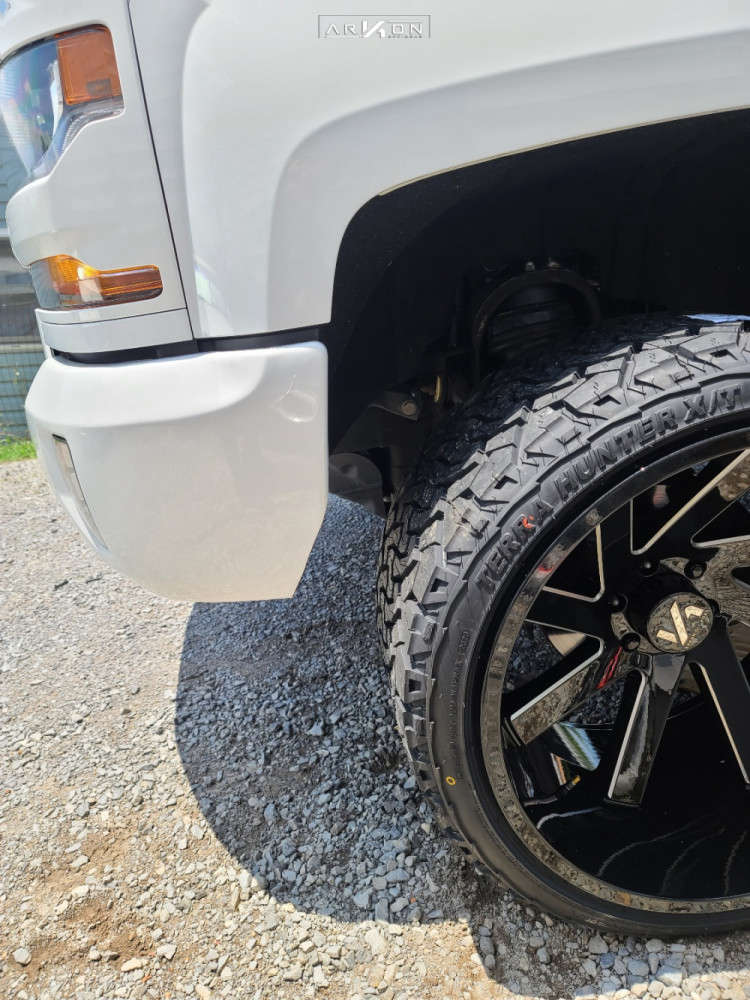 2016 Chevrolet Silverado 1500 Wheel Offset Super Aggressive 3"-5 ...