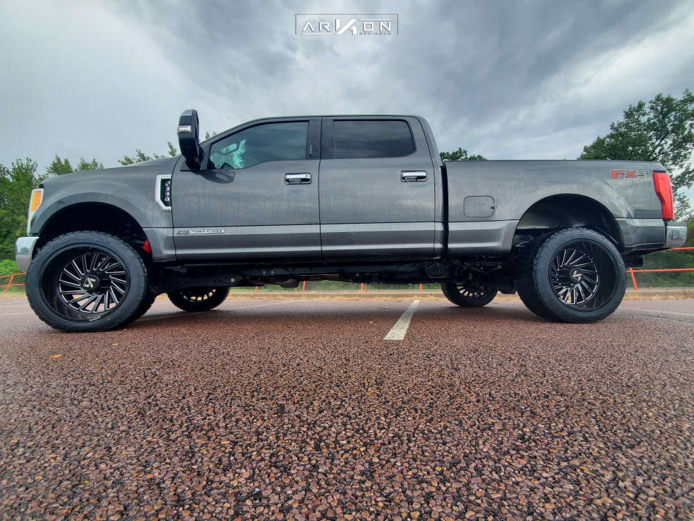 2017 Ford F-350 Super Duty Wheel Offset Super Aggressive 3"-5" Stock ...