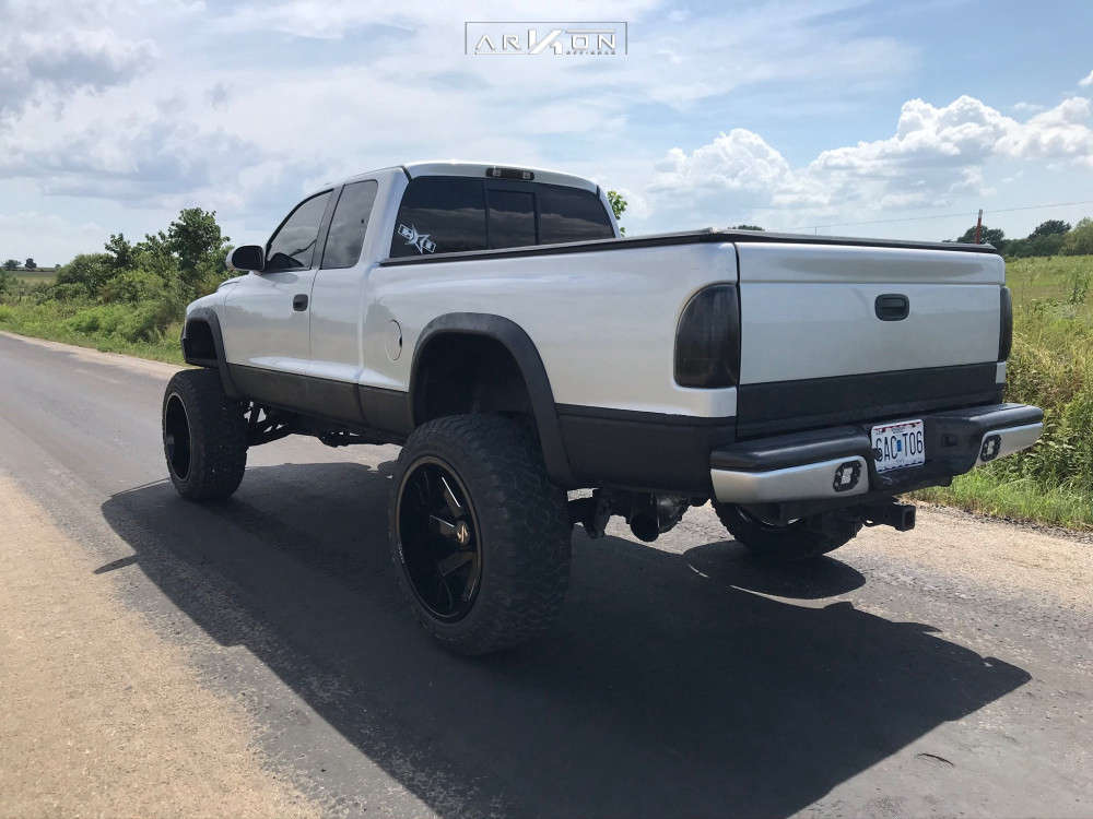 2002 Dodge Dakota Wheel Offset Super Aggressive 3"-5" Suspension Lift 3 ...