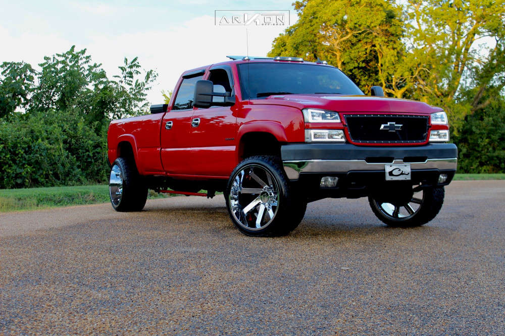 2007 Chevrolet Silverado 3500 Classic Wheel Offset Super Aggressive 3 ...