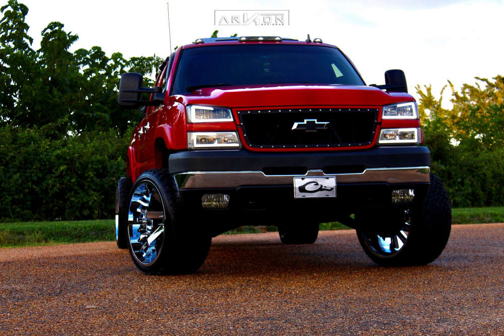 2007 Chevrolet Silverado 3500 Classic Wheel Offset Super Aggressive 3 ...