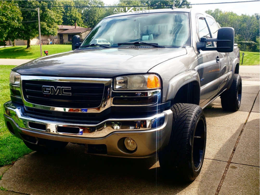 2007 GMC Sierra 2500 HD Classic Wheel Offset Super Aggressive 3"-5 ...